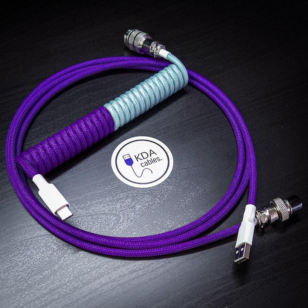 Coiled Cable Keyboard Coiled Cable USB C Coiled Cable Custom Coiled ...