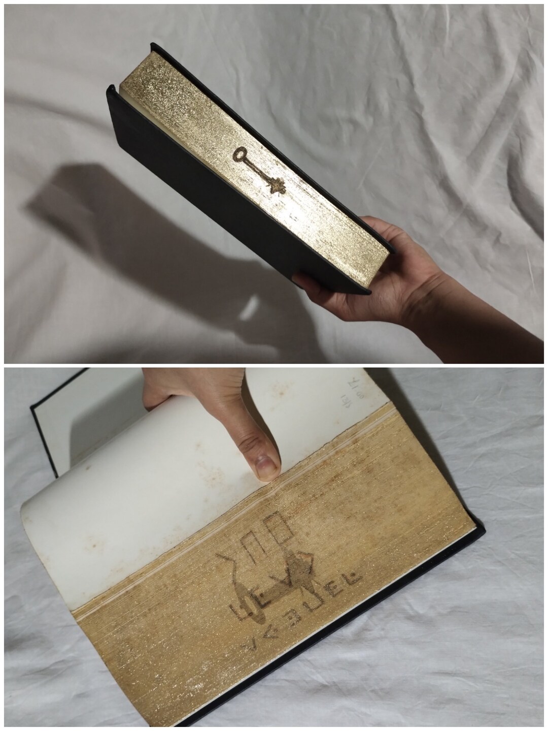 The Lost Symbol Gold Decorated Book With Mysterious Code Can You Solve ...