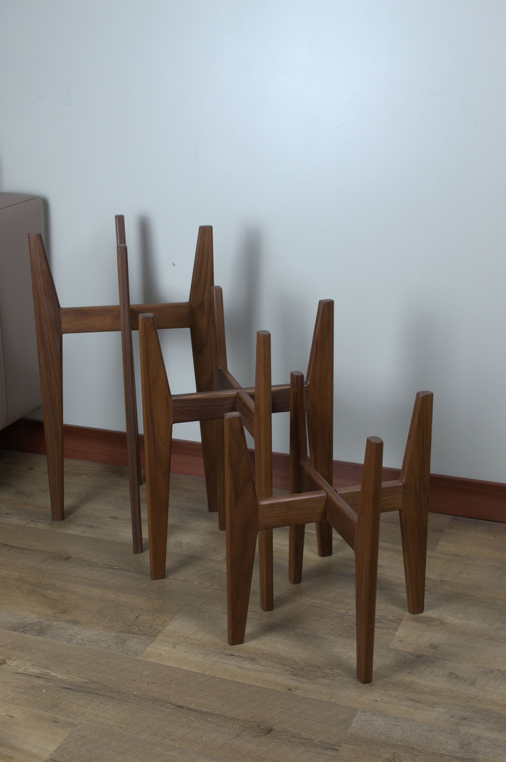 Handmade Mid-century Modern Plant Stand - Etsy