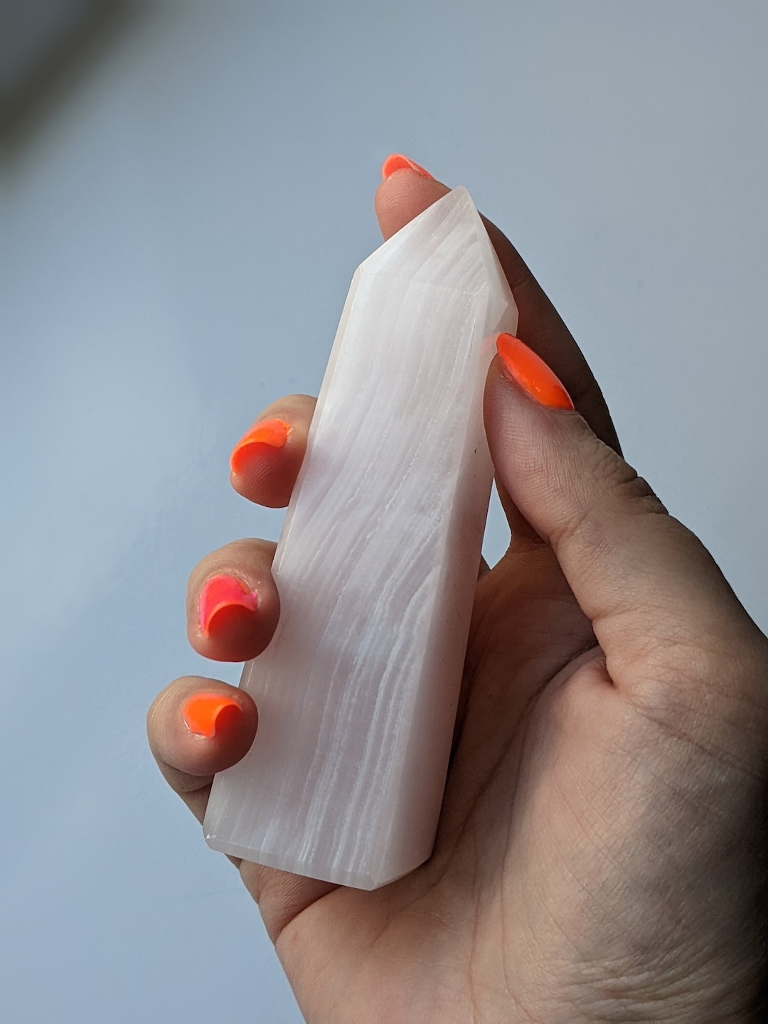UV Reactive Mangano Calcite Tower - Etsy