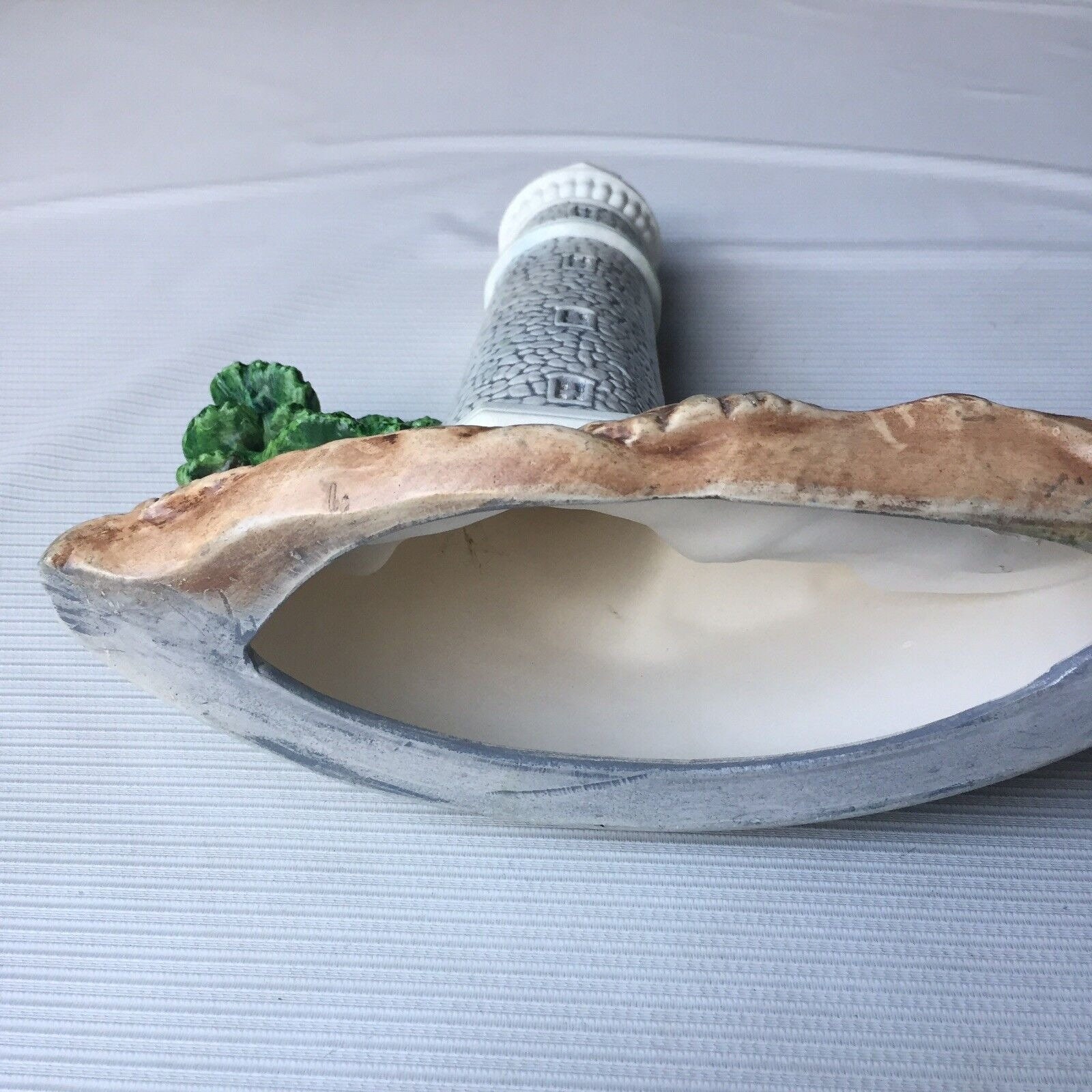 Tampa Bay Mold Co Gray White Cobblestone Lighthouse Statue Garden Beach ...