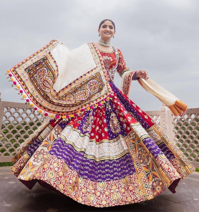 Indian Chaniya Choli for Navratri, Chaniya Choli Dupatta, Chaniya Choli ...