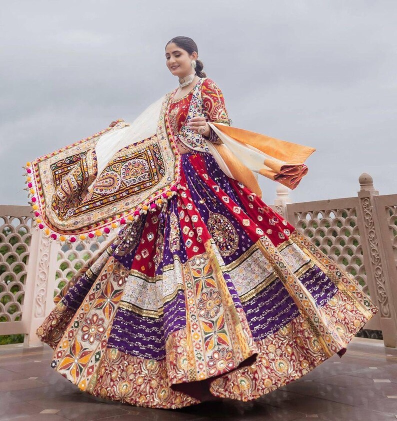 Indian Chaniya Choli for Navratri, Chaniya Choli Dupatta, Chaniya Choli ...