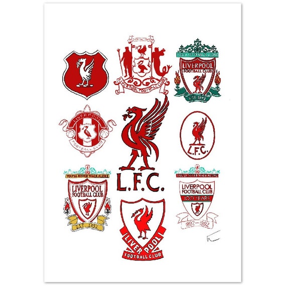 The History Of The Liverpool FC Club Crest Liverbird And Eternal Flames ...