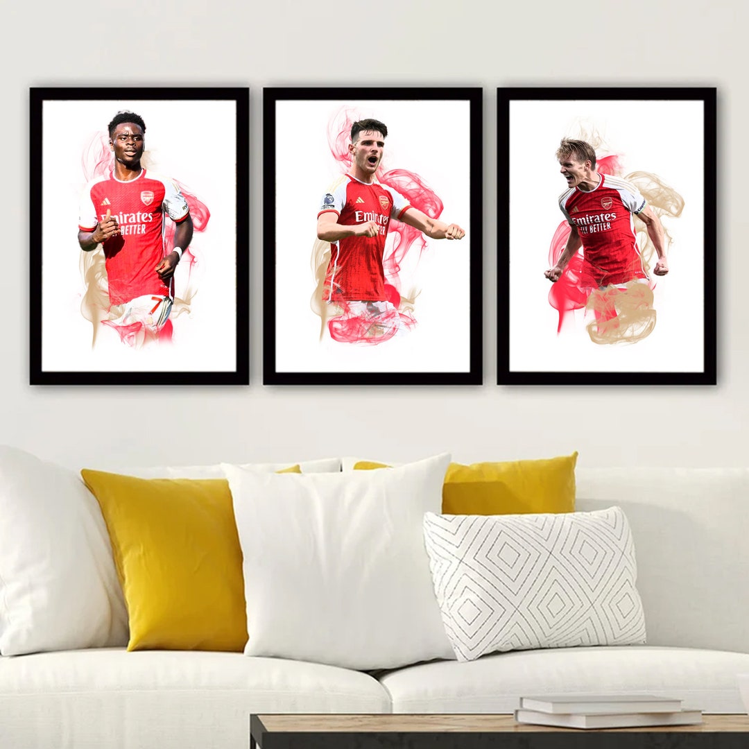 Arsenal 23/24 Discount Bundle Football Print - Etsy UK