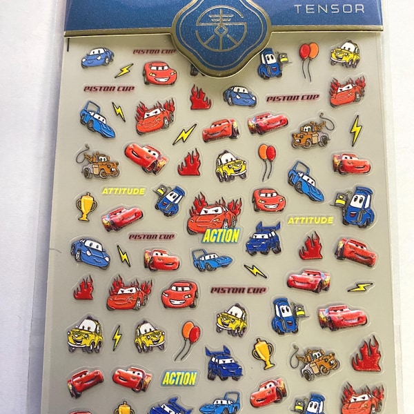 Cars Nail Set - Etsy