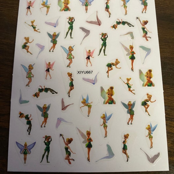 Tinkerbell Stickers - Etsy