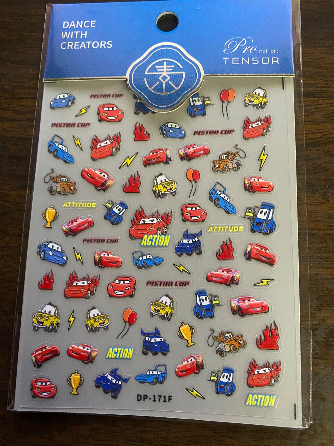 Set of 5D Nail Decals Themed Cars Nail Art Stickers - Etsy