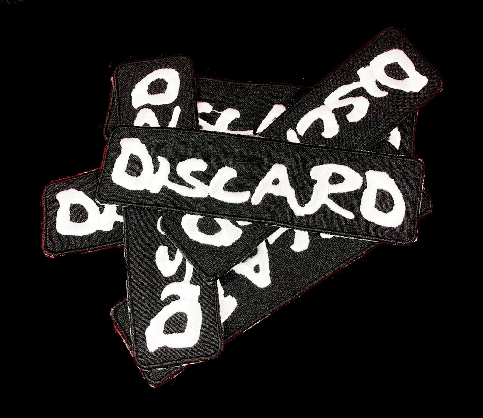 Discard, Logo, Embroidered Patch, Punk, Metal, Crust - Etsy