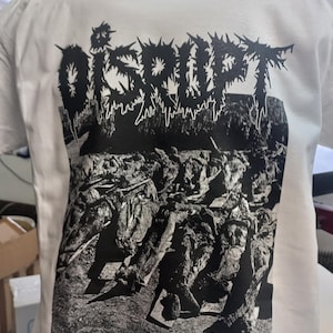 Disrupt, Hardcore, Crust, Punk, Grind, T-shirt, Merch, Metal - Etsy