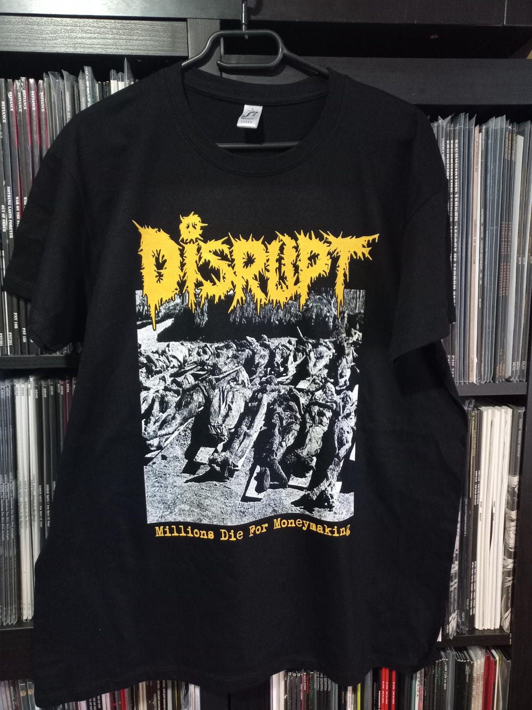 Disrupt - Millions Die for ..., Hardcore, Crust, Punk, Grind, T-shirt ...