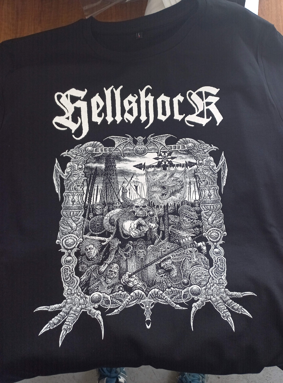 Hellshock - EU Tour Poster Design, Crust, Hardcore, Merch, Dbeat, Punk ...