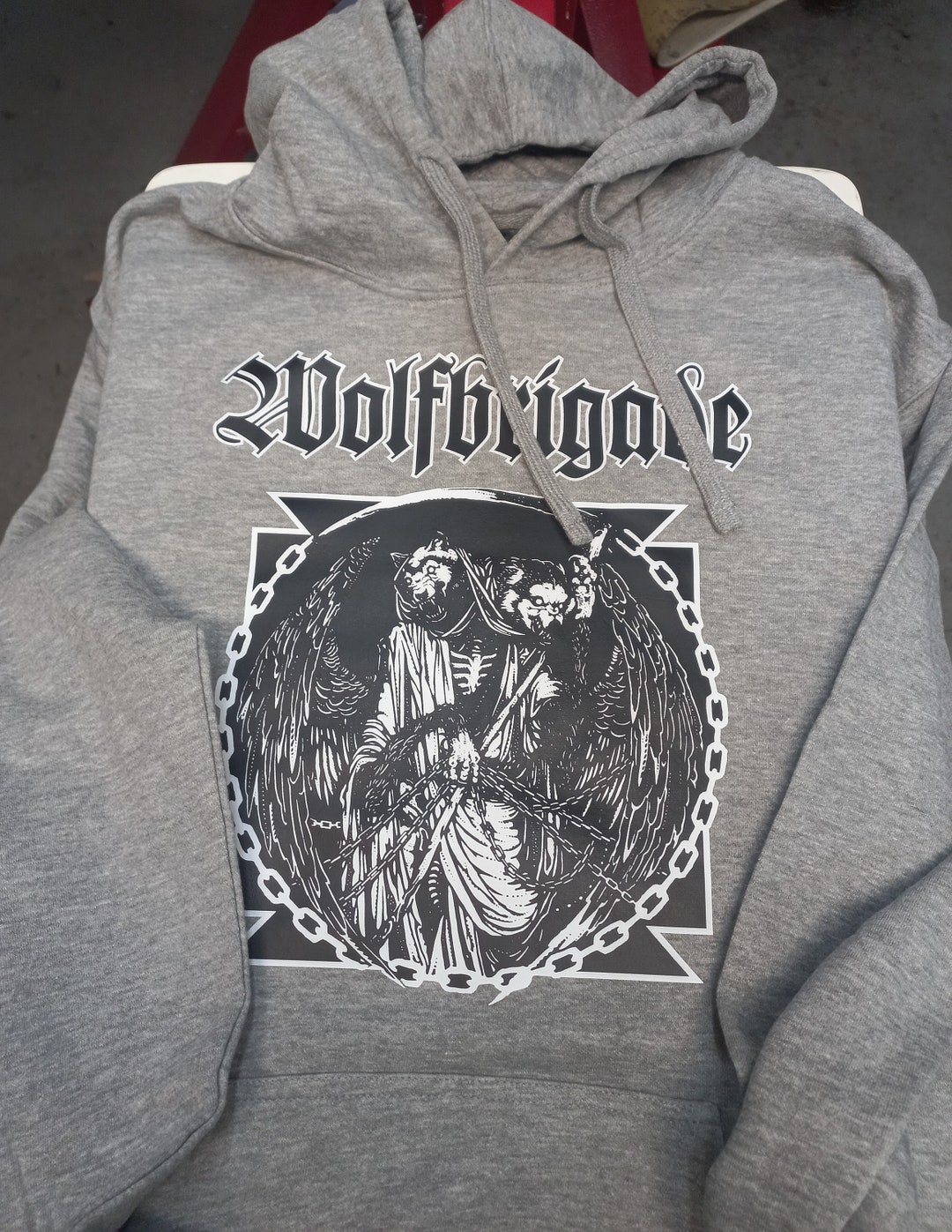 Wolfbrigade - Run With the Hunted, Merch, Sweden, Punk, Hoodie - Etsy