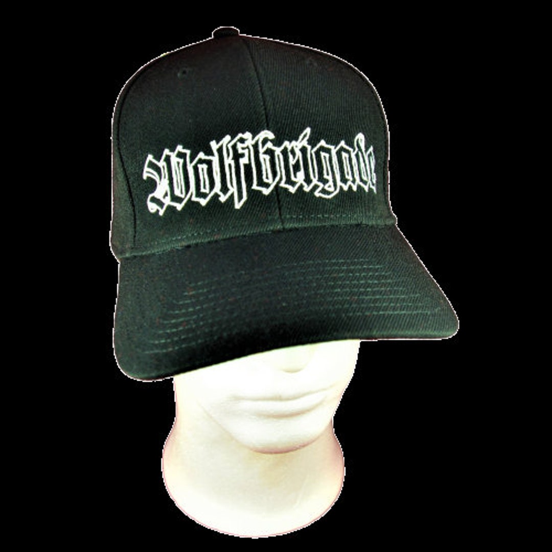 WOLFBRIGADE - Logo, Cap, Crust, Punk, Embroidered Logo - Etsy