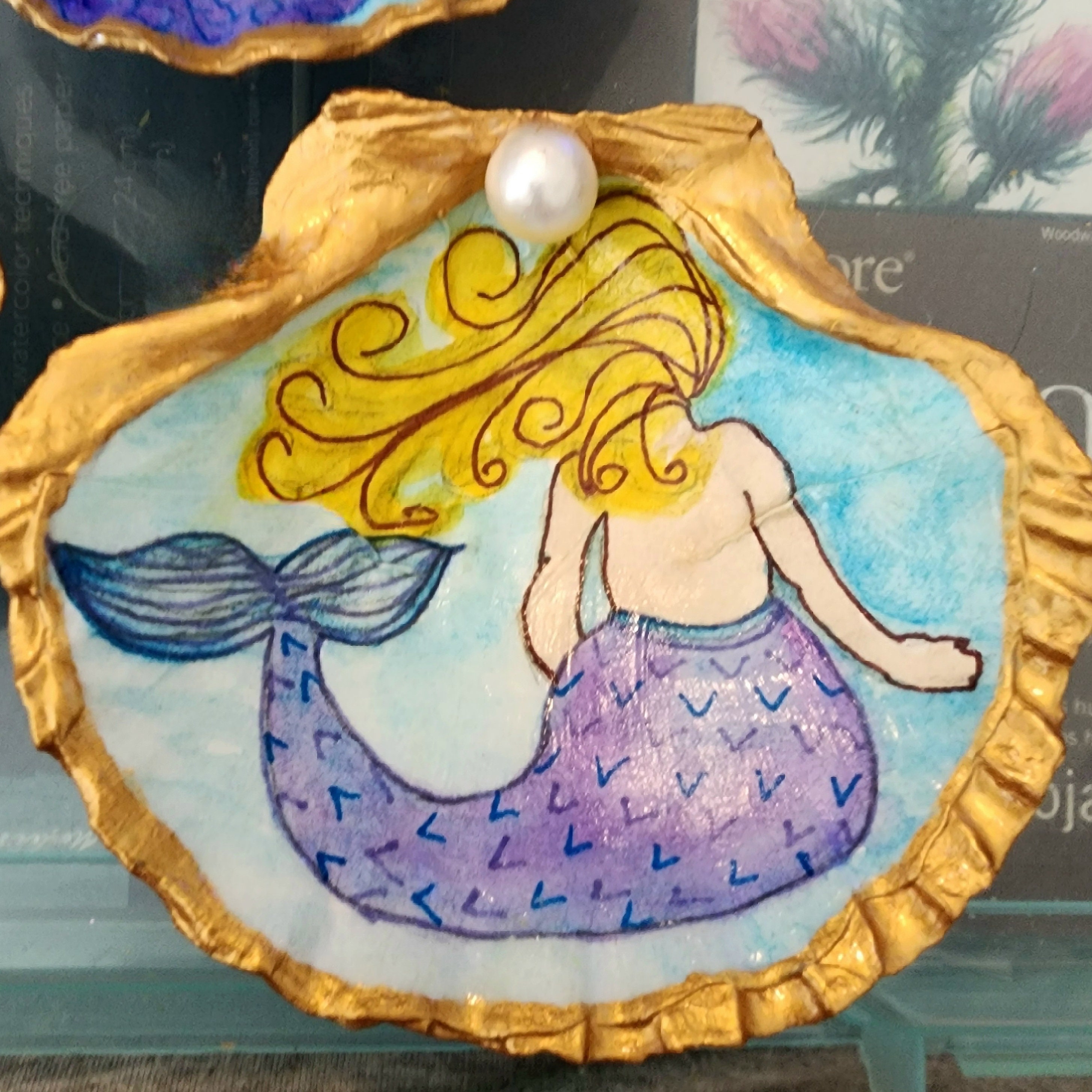 Custom Mermaid Trinket Dish - Etsy