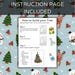 Kids Cut and Paste Christmas Tree Craft, Christmas Kids Craft, Build a ...