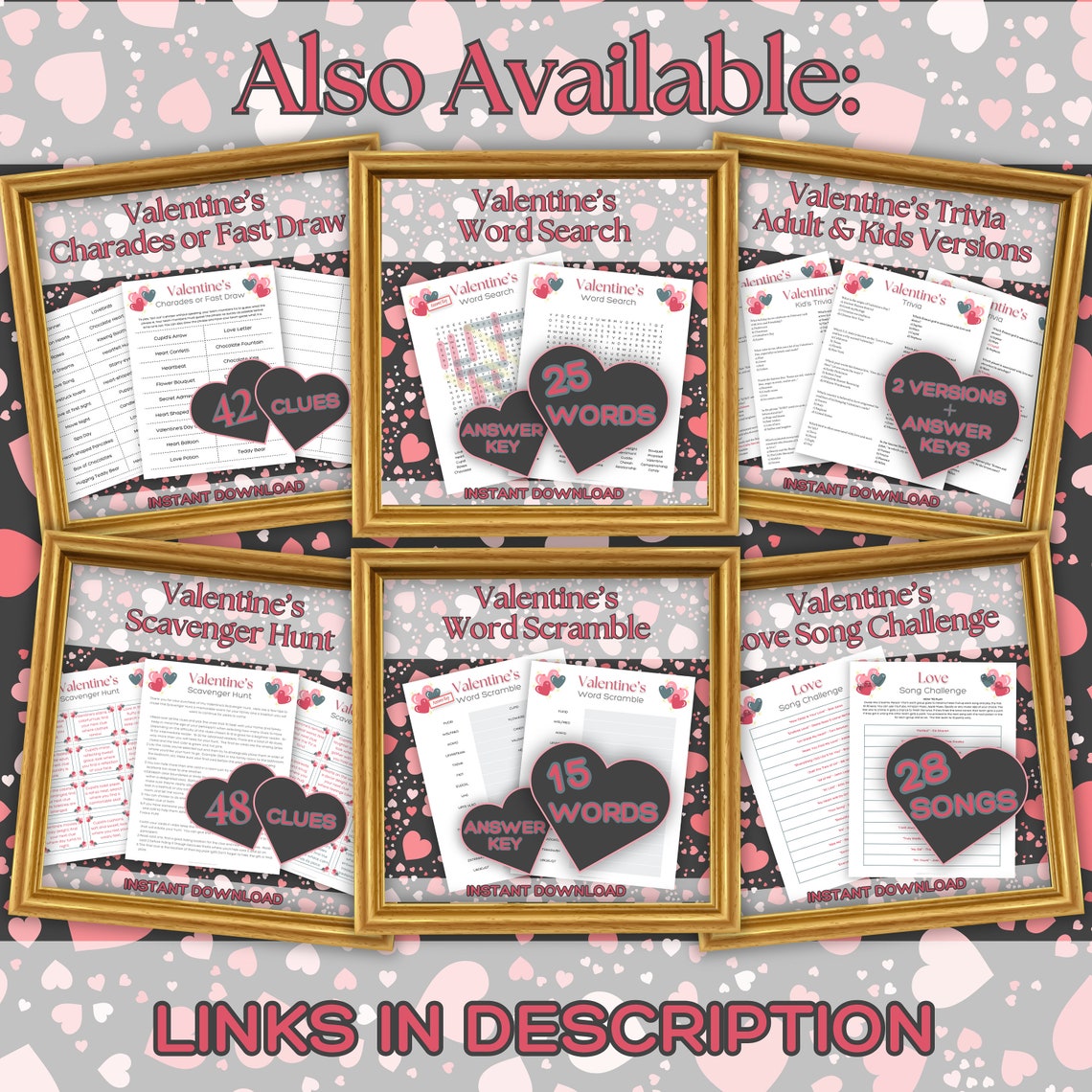 Valentines Activity Sheet for Kids Printable Kids Activity Placemat ...