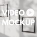 Video Mockup Frame, Animated Square Frames , Gallery Frame PSD Mockup ...