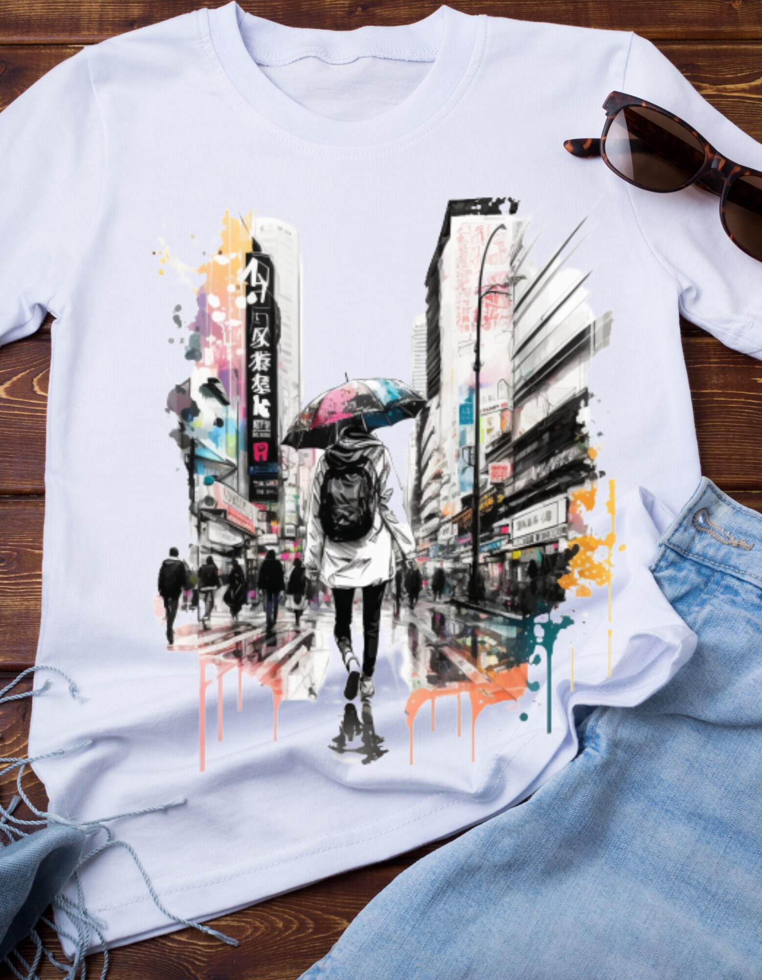 Tokyo Street Art Street Style Pop Art, Japanese Fashion Graphic Tees ...