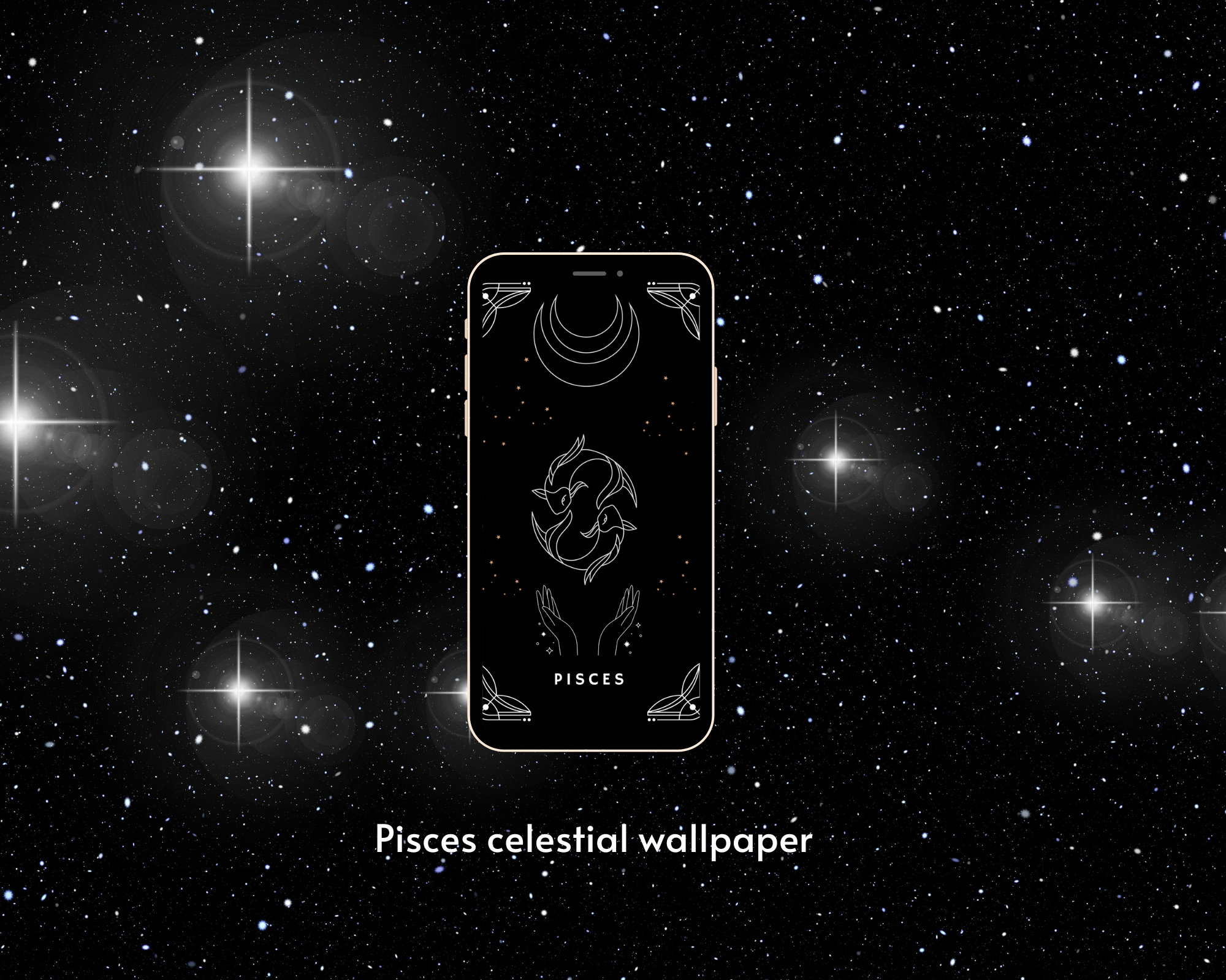 Black Pisces Wallpaper