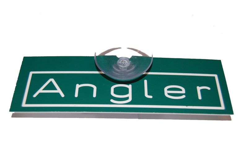 Suction Cup Sign Angler - Etsy