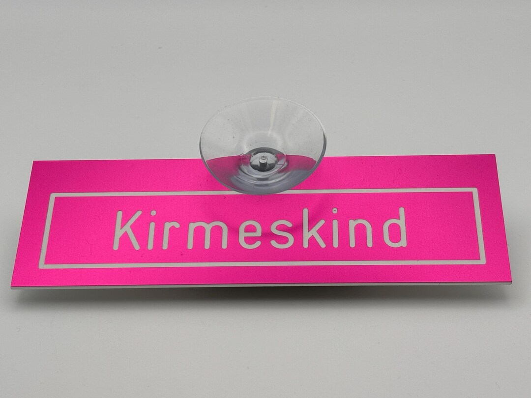 Suction Cup Sign Fair Child, Fair, Showman, Showman Vehicle, - Etsy