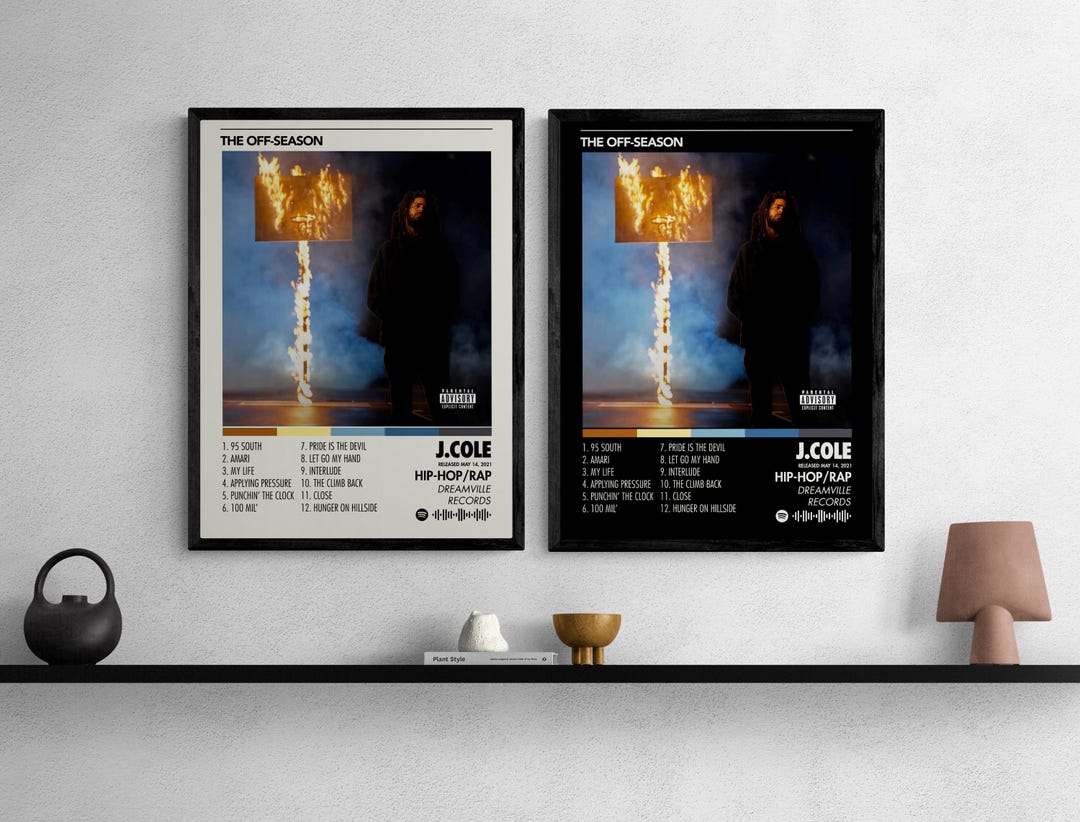 J.cole - the Off-season - Album Poster - Digital Download - Poster ...