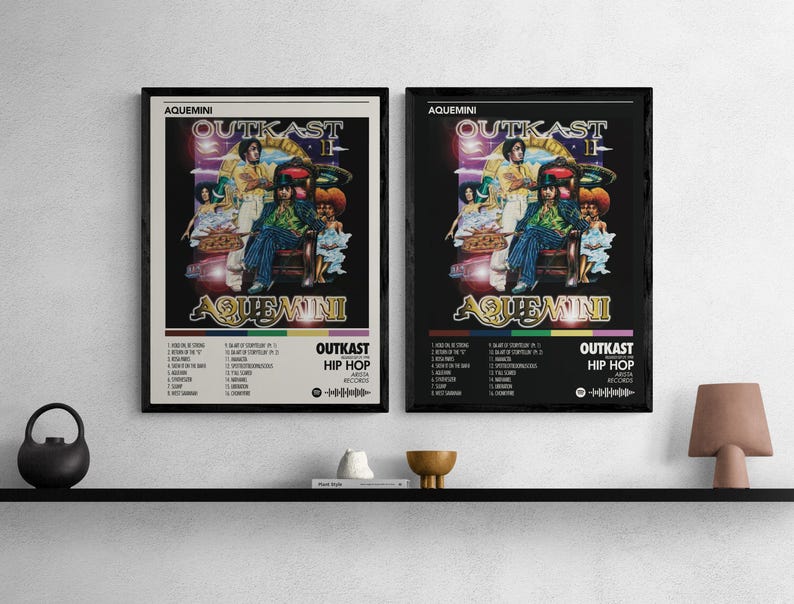 Outkast Aquemini Album Poster: Black & White Digital Download - Etsy