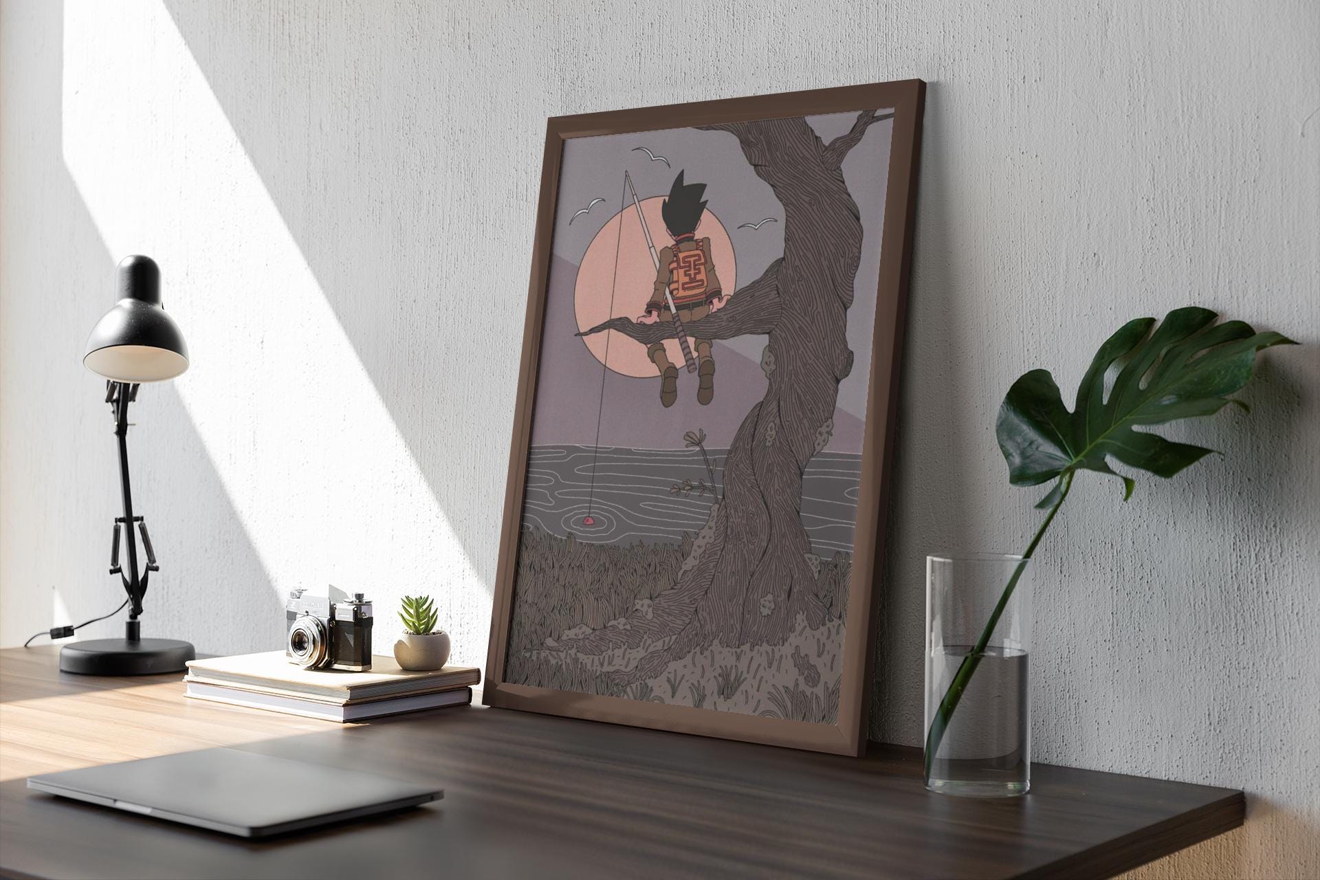 Hunter X Hunter Poster, Gon Poster , High Quality Anime Print,wall Art ...