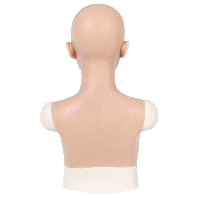 Realistic Silicone Female Mask With D Cup Bust Teardrop Shape - Etsy