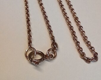 Fine Solid 9ct Gold Necklace Chain - Etsy UK