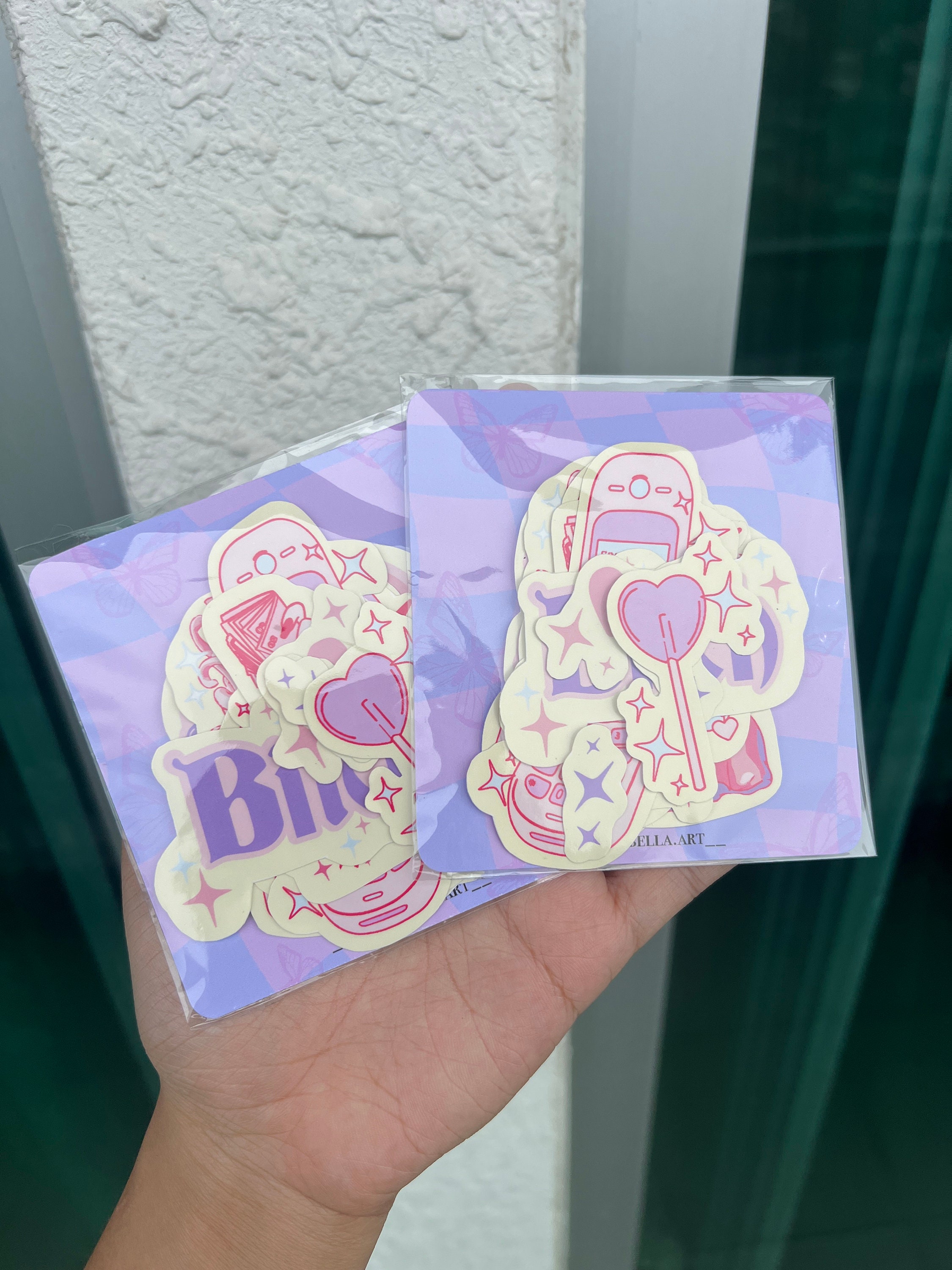 Y2K Baddie Sticker Set - Etsy