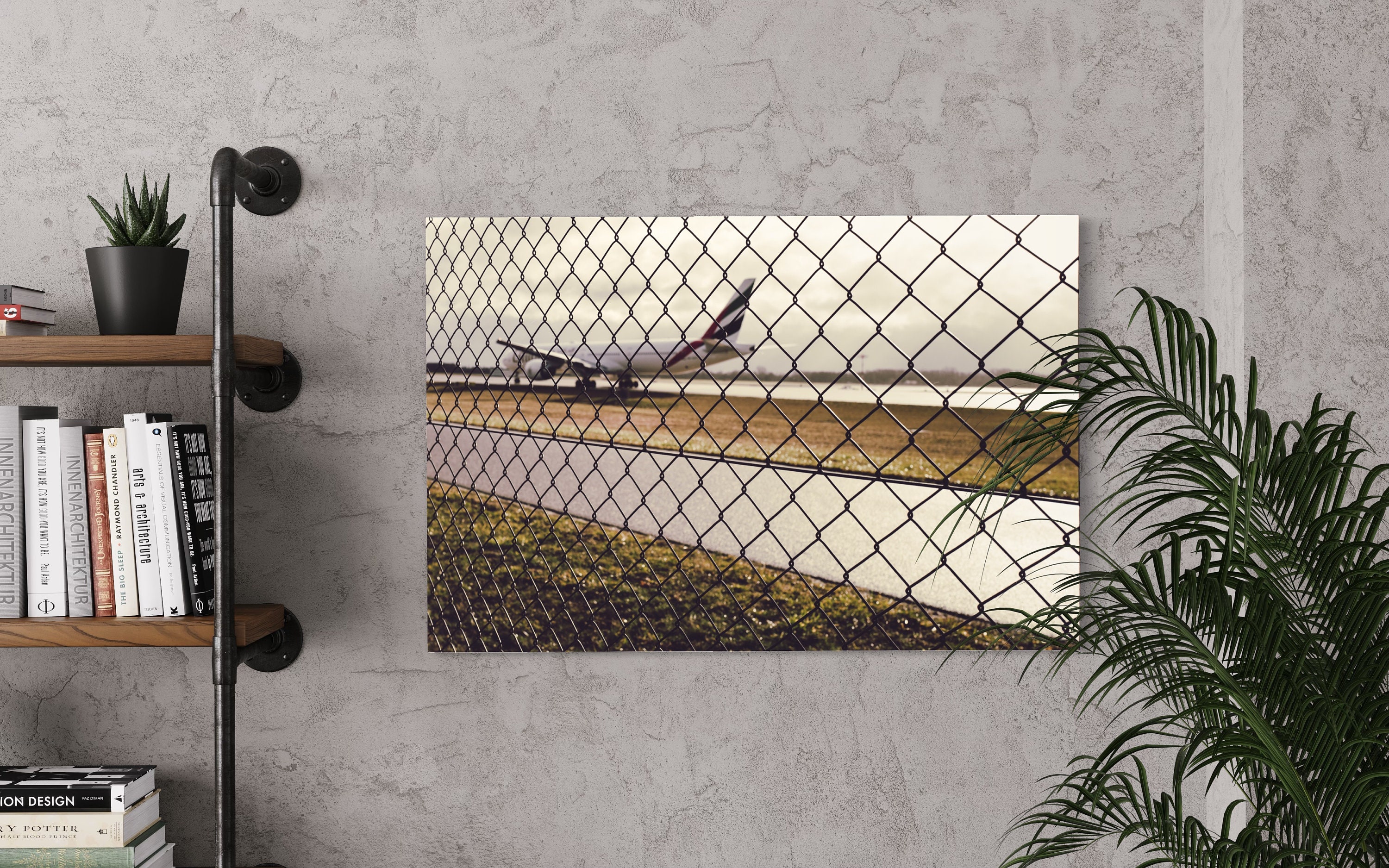 Mural Airplane Takeoff - Etsy