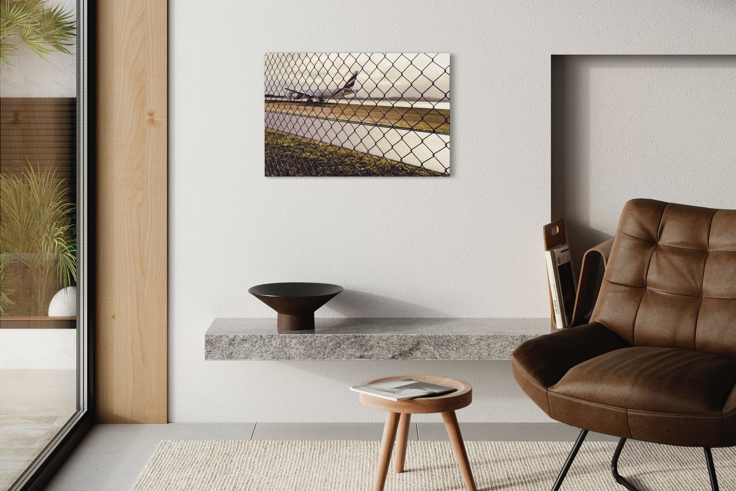 Mural Airplane Takeoff - Etsy