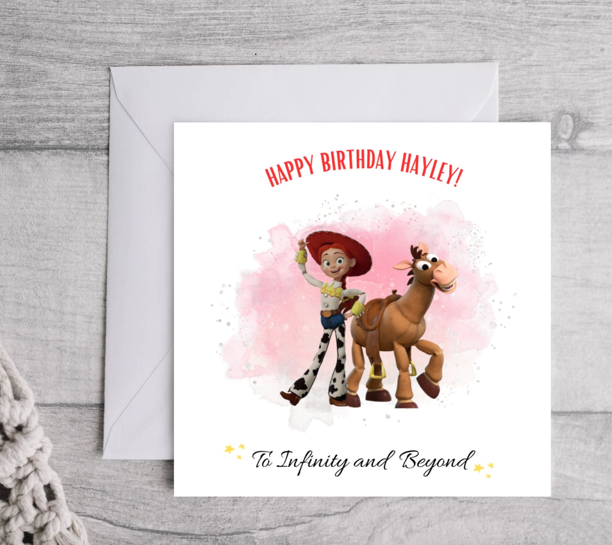 Happy Birthday Card, Card for Him, Card for Her, Personalised Card, Toy ...