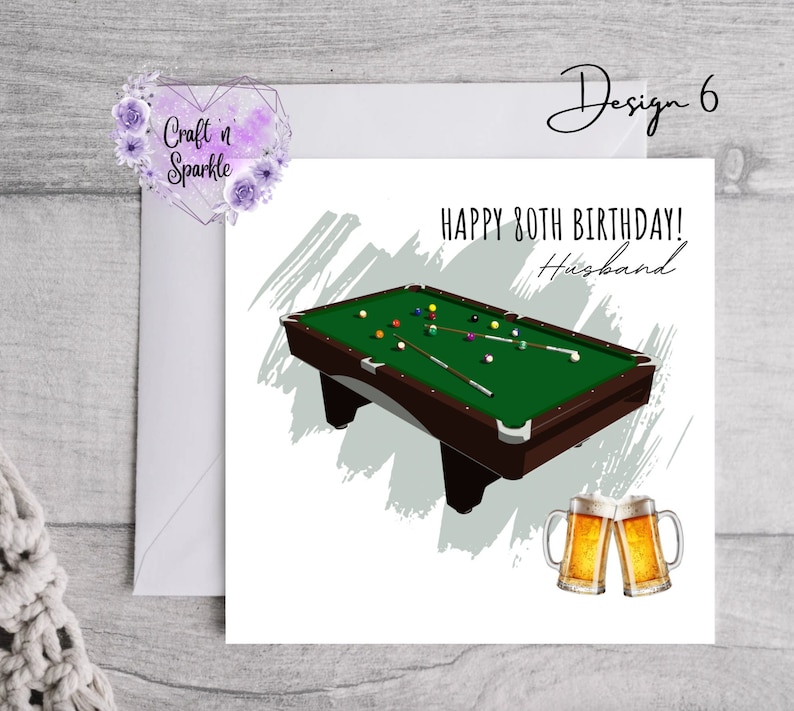 Happy Birthday Card, Card for Him, Card for Her, Personalised Card ...