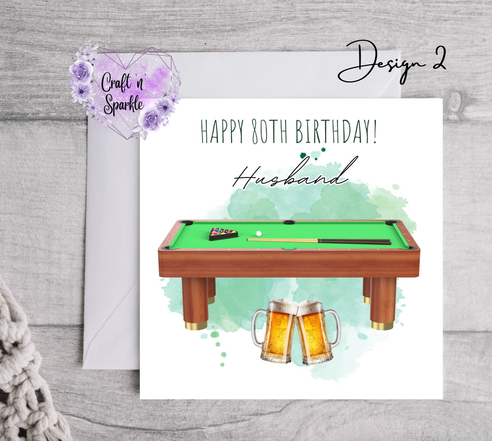 Happy Birthday Card, Card for Him, Card for Her, Personalised Card ...