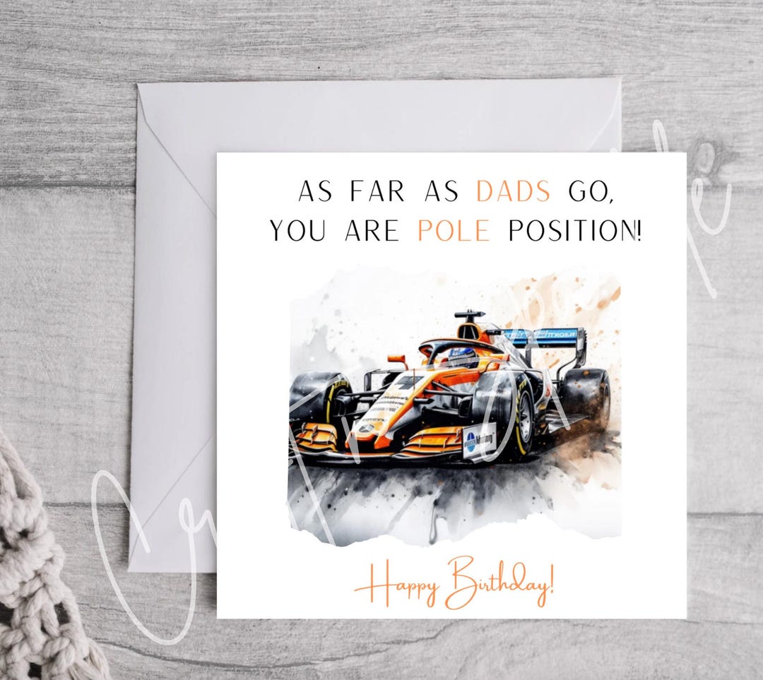 Formula 1 Card | F1 Card | Racing Car | Mclaren | Mclaren Racing ...