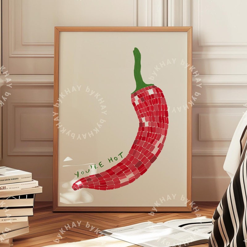 Retro Kitchen Poster - Etsy