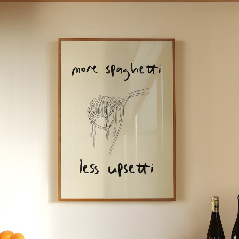 More Spaghetti Less Upsetti - Etsy