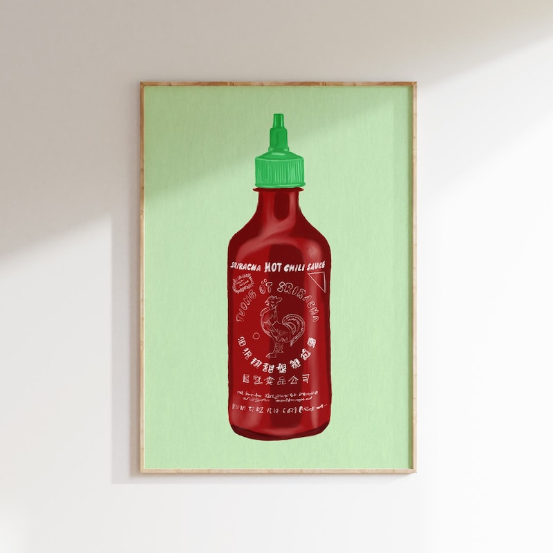 Hot Sauce Print - Etsy