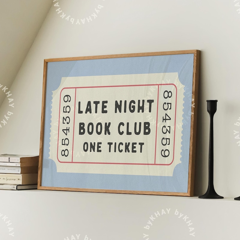 Landscape Book Poster - Etsy