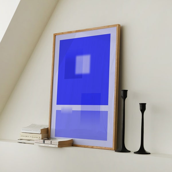 Cobalt Blue Art - Etsy