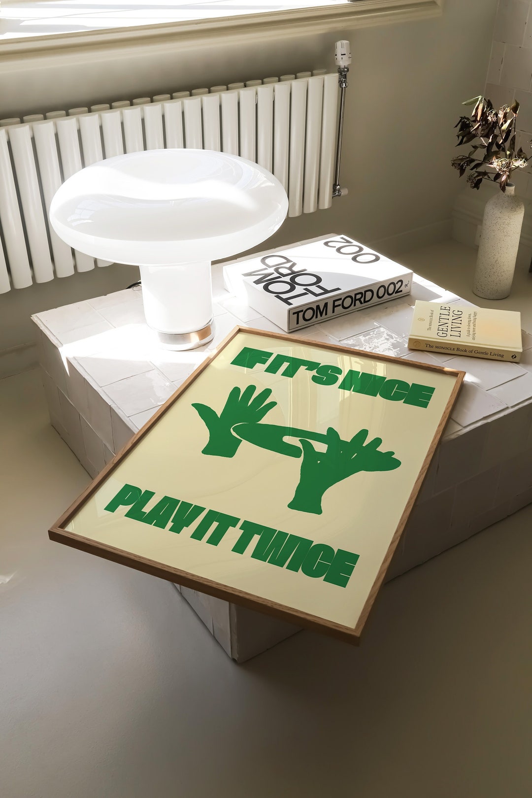 If It's Nice Play It Twice Retro Music Giclée Print Groovy Music Poster ...