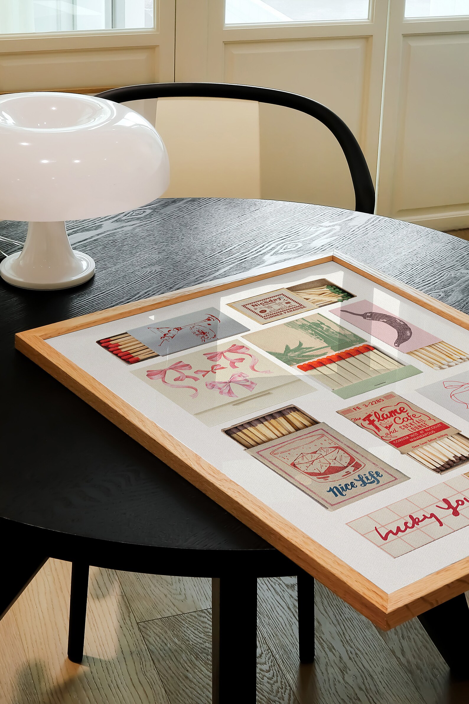 Vintage Matchbook Print Pink Coquette Retro Matches Aesthetic Trendy ...