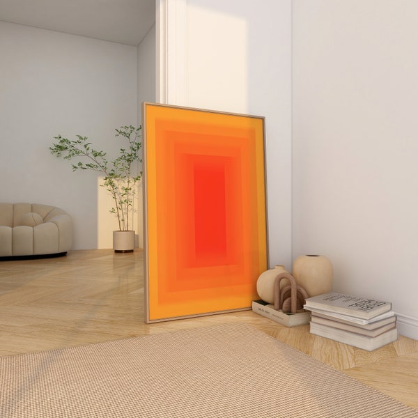 Gradient Art Print - Etsy