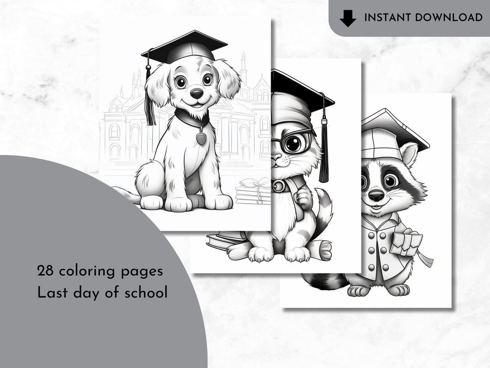 Printable Last Day of School Coloring Pages - Kids Coloring Book ...