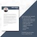 Dutch Resume Template, Dutch Cv Template, Professional, Modern ...