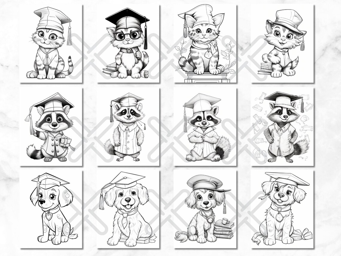 Printable Last Day of School Coloring Pages Kids Coloring Book, Instant ...