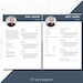 Dutch Resume Template, Dutch Cv Template, Professional, Modern ...
